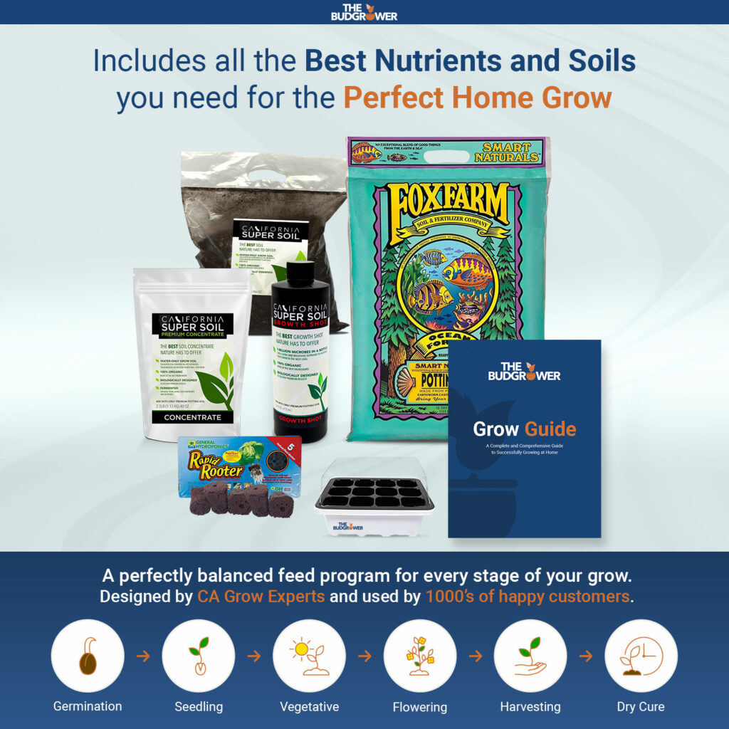 Indoor Starter Grow Kit With LED Light | The Bud Grower