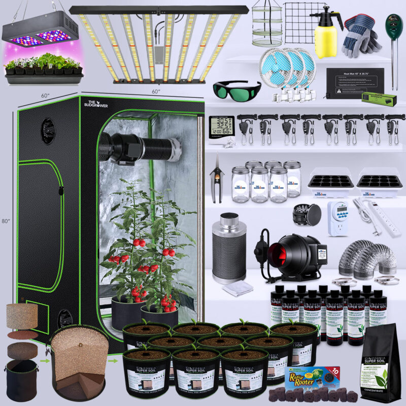 Commercial Grade Kit - Comes with 10 Prefilled Grow Pots | The Bud Grower
