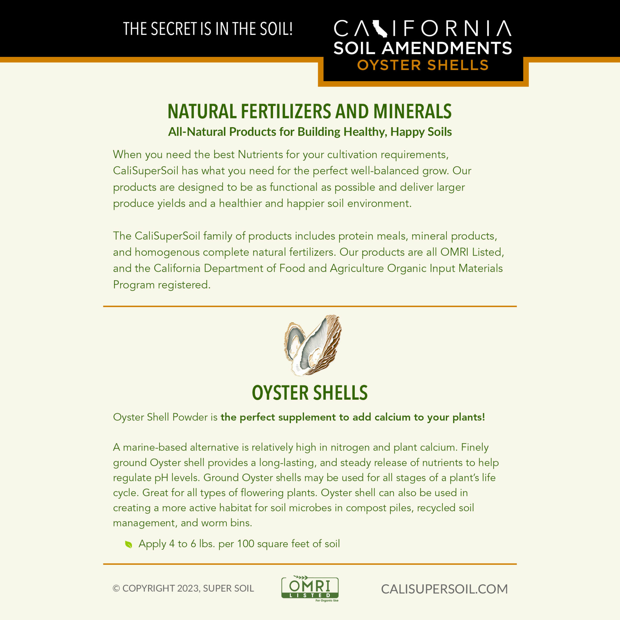 Oyster Shells: Bud Super Soil Kit | The Bud Grower