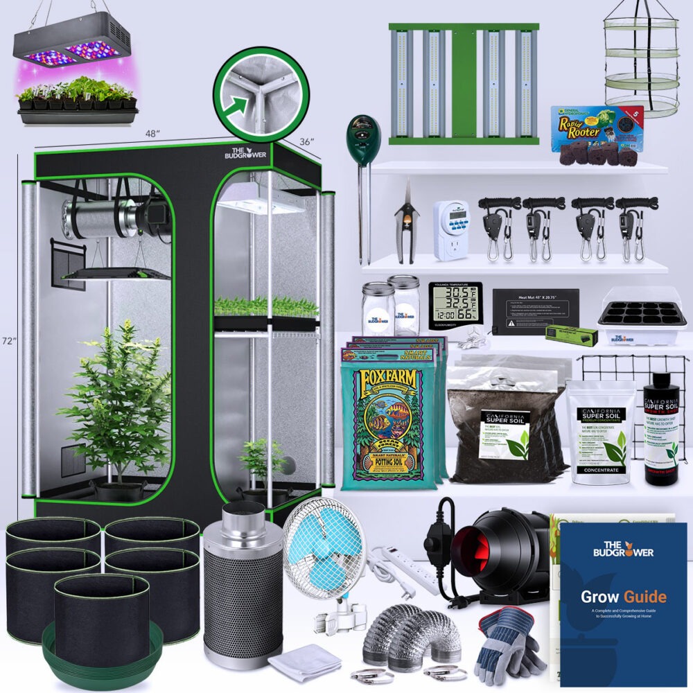 2-IN-1 GROW KIT with Soil Pots | The Bud Grower